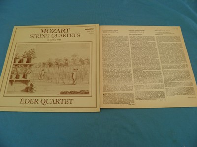 Mozart - String Quartets K.575 & 589 - Eder Quartet - RARE IMPORT ...