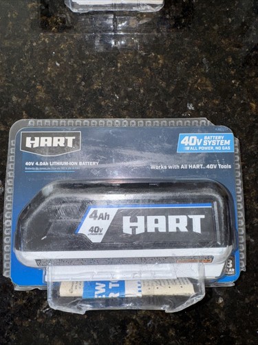 HART 40 Volt 4.0ah Battery - NEW! Sealed - FREE SHIPPING 40v 4ah | eBay