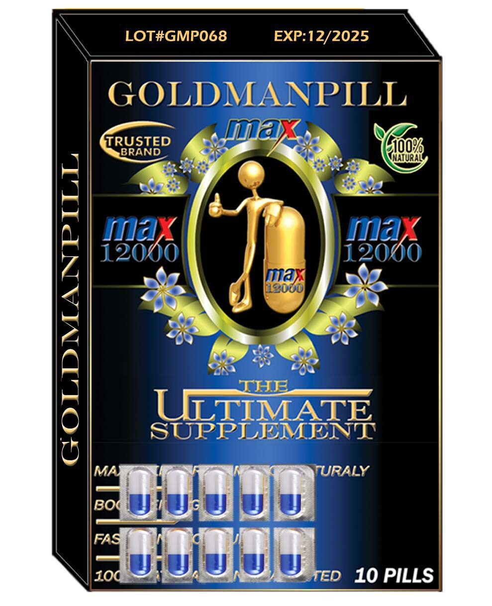 Go Goldman, Natural Male Enhancement Pill GUARANTEED POWERFUL ERECTION ...