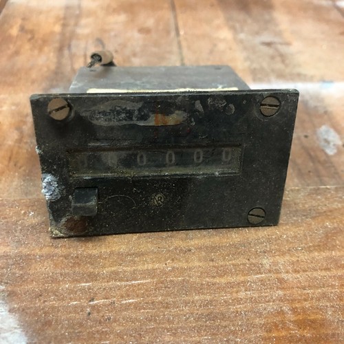 Vintage Veeder-Root Counter Instrument 6 Watts 28 Volts DC - Steampunk ...