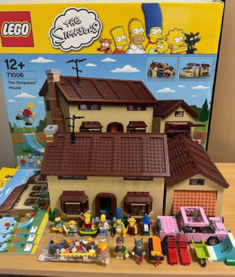 LEGO The Simpsons House 71006 Character movie Block Toy 2014 ...