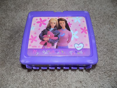 Vintage Plastic Lunch box With Thermos Barbie My Wonderful Friend | eBay