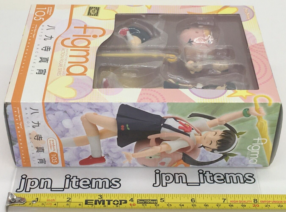 Mayoi Hachikuji figma 105 Bake monogatari Figure Max Factory 2011 From ...