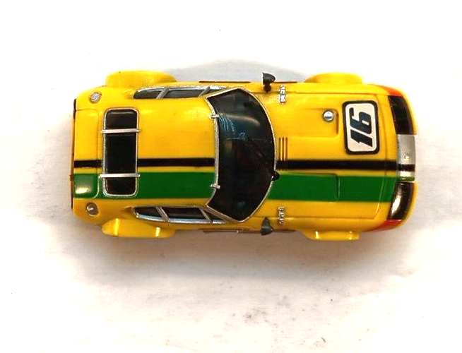 Aurora Vintage Ferrari Daytona Coupe #16 W/Yellow Wheels AFX G-Plus ...