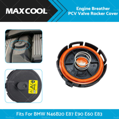 Engine Breather PCV Valve Rocker Cover Fit For BMW N46 N46B20 E60 E83 ...