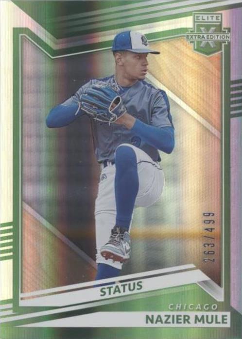 2022 Panini Elite Extra Edition - Nazier Mule #113 Status Green /499 ...