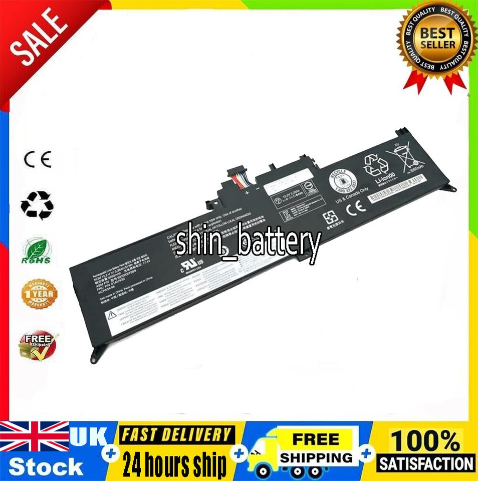 01AV434 Battery For Lenovo ThinkPad X380 Yoga 260 370 01AV432 ...