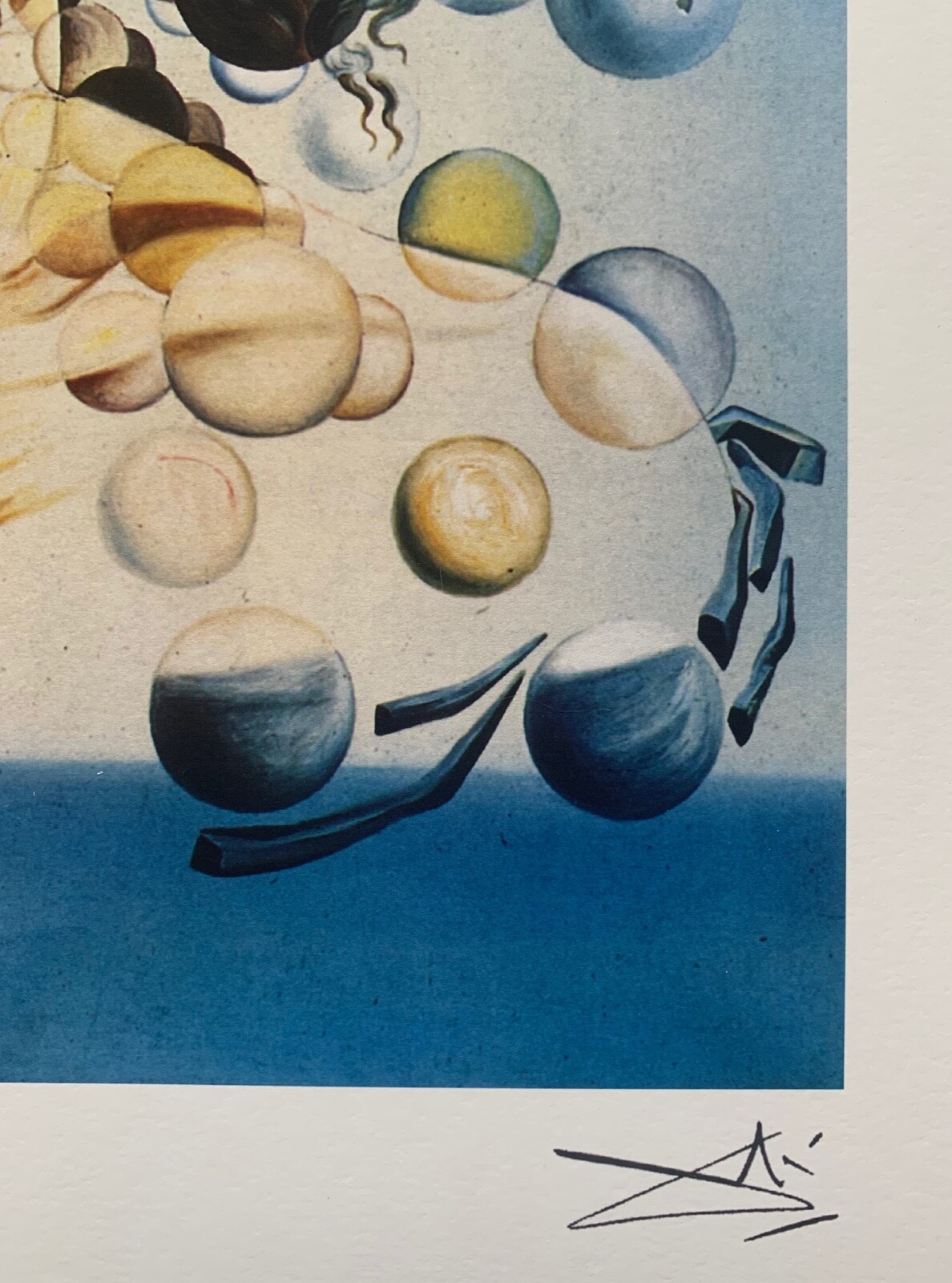 Salvador Dali GALATEA OF THE SPHERES Facsimile Signed & Numbered Giclee ...