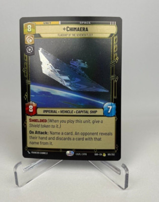 Chimaera (185/252) - Star Wars Unlimited TCG - [RARE] [FOIL] | eBay