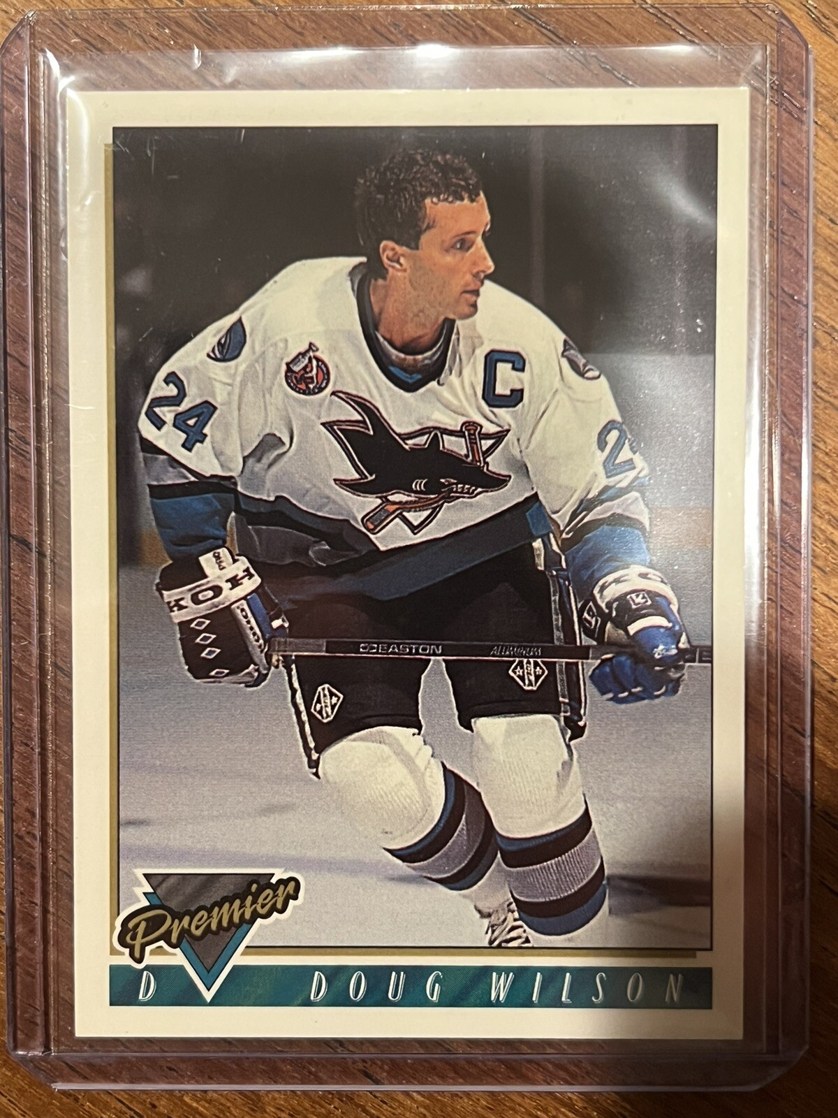 1993-94 Topps Premiere #77 Doug Wilson, San Jose Sharks | eBay