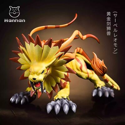 Digimon Saber Leomon H22cm GK Resin Doll Figures Model Toy Anime ...