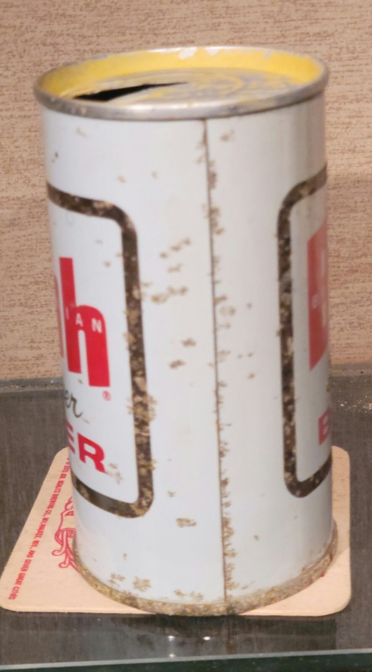 1968 BOH BOHEMIAN STRAIGHT STEEL GLUED SEAM PULL TAB BEER CAN ...