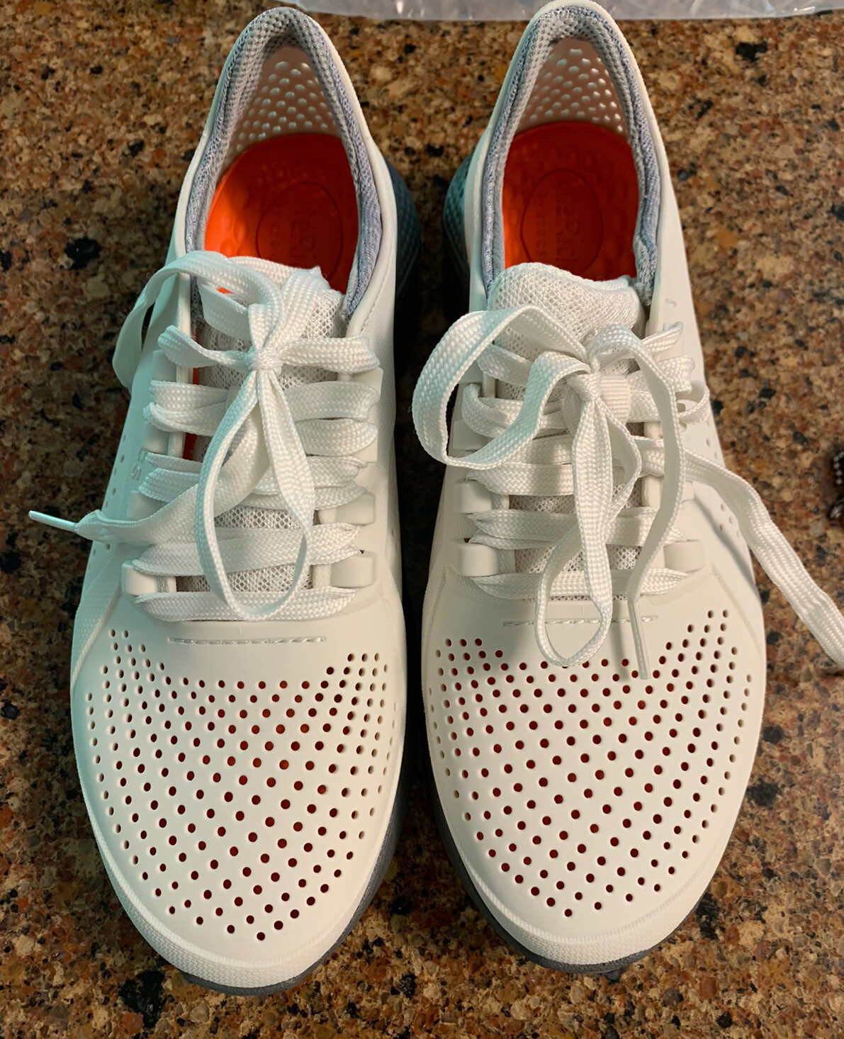 Crocs Literide Lace Up Slip On Shoes, Ivory, Men’s Si… - Gem