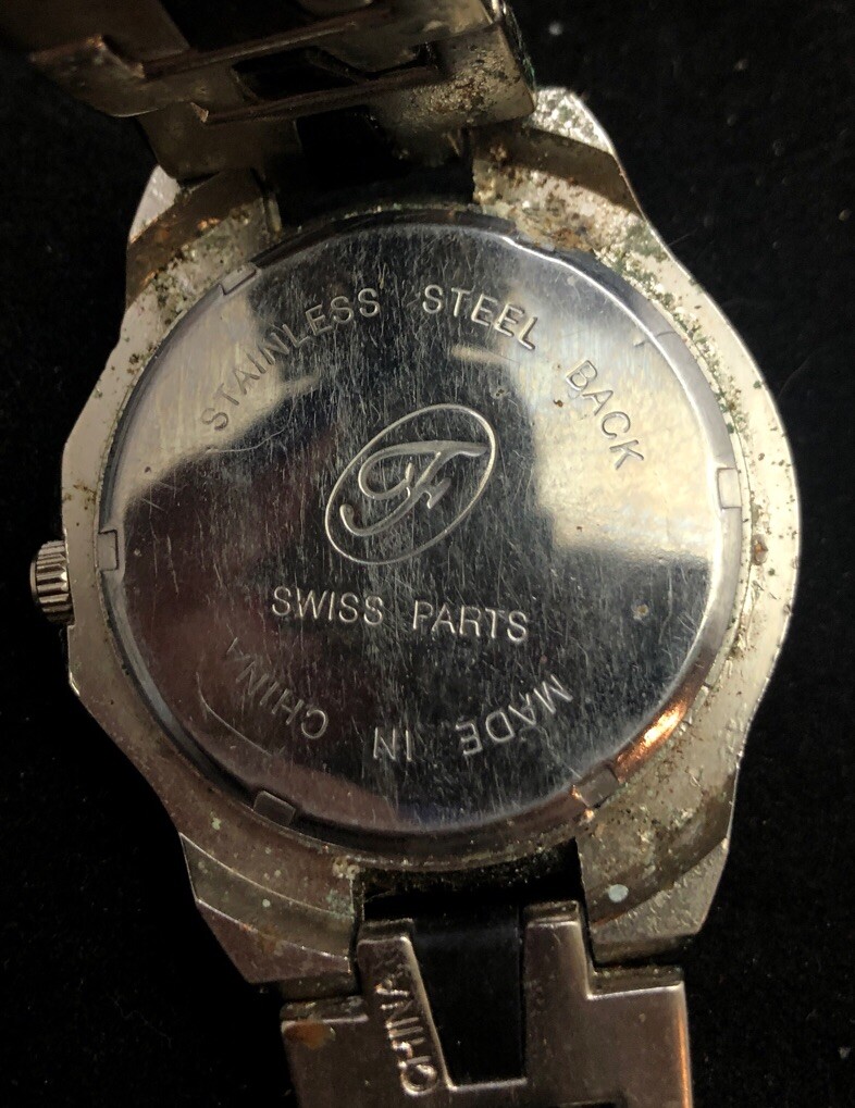 FONDINI: Black, Metal, Watch. @56 | eBay