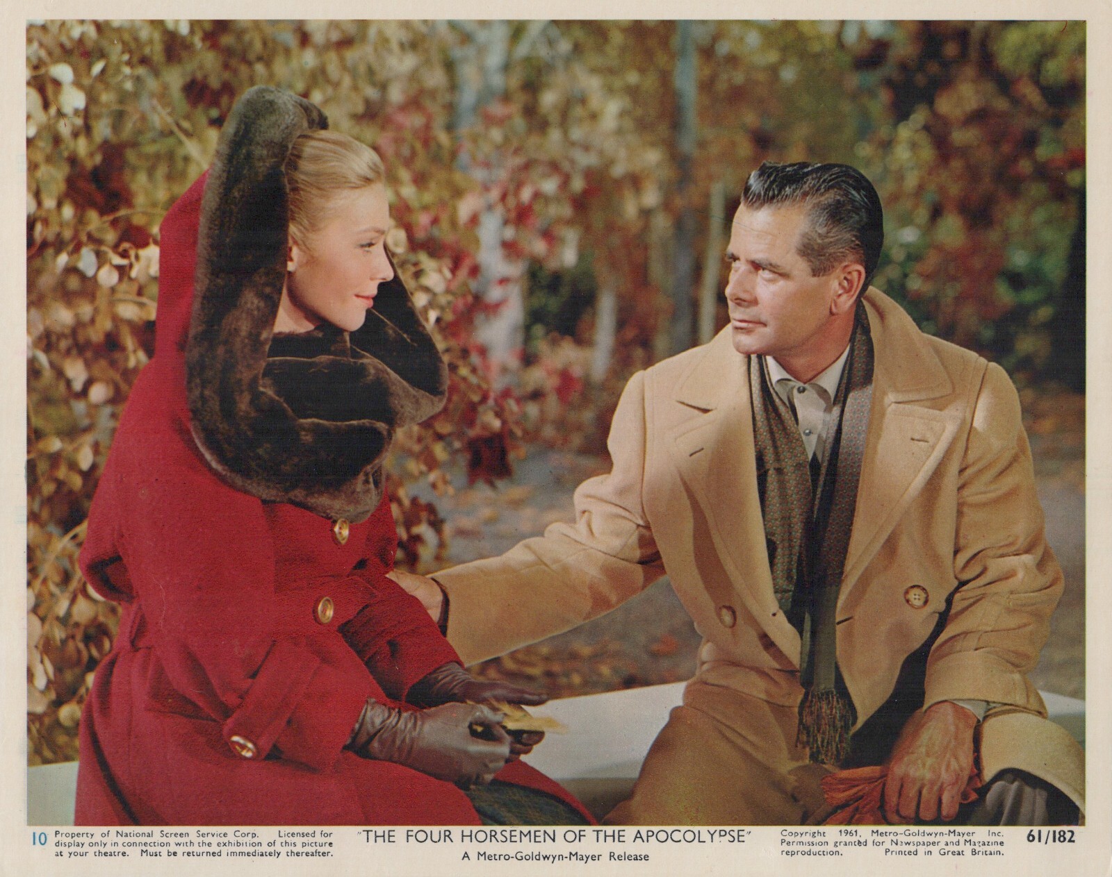 Ingrid Thulin + Glenn Ford -The Four Horsemen of the Apocalypse 1961 ...