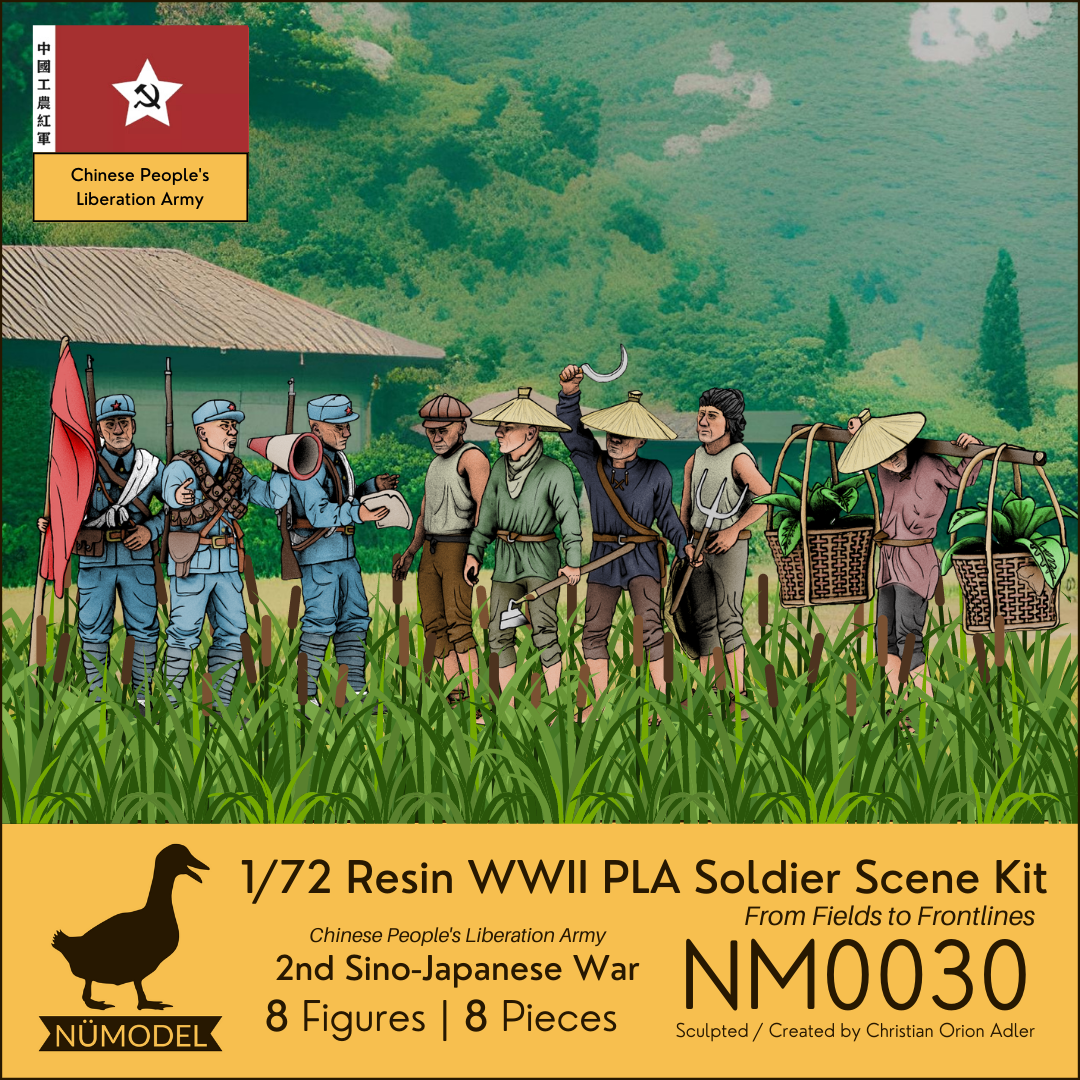 NUMODEL NM0030 | 1/72 Resin WWII Chinese PLA Scene Kit "Field to ...