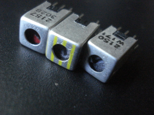 455 KHZ COIL IN 7 X 7 AM/FM 20 PCS YELLOW RED BLACK kit MADE IN JAPAN ...