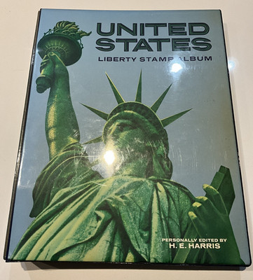United States Liberty Stamp Album by H.E. Harris 1847-1973 With Some ...