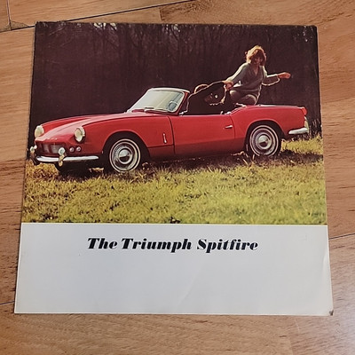 Vintage Triumph Spitfire Color Sales Brochure | eBay