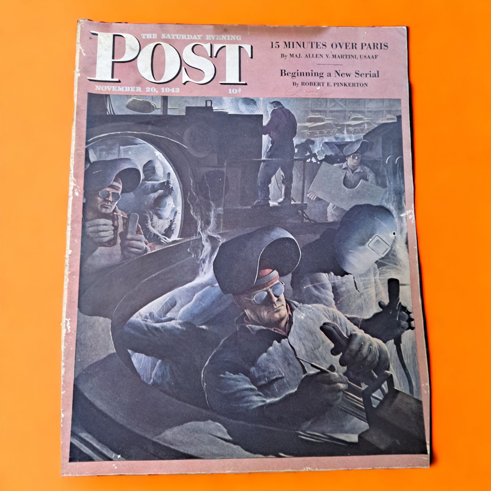 1943 Saturday Evening Post November 20 - Canton Ohio Football; George Meany | eBay