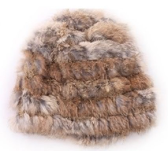 New Designer Style Real Rabbit Fur Beanie Hat winter Choose colour ...