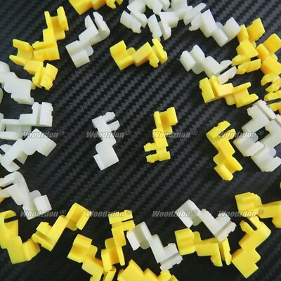 50 Pair Door Handle Lock Rod End Clip 5mm Rod For Toyota 69293-12060 ...