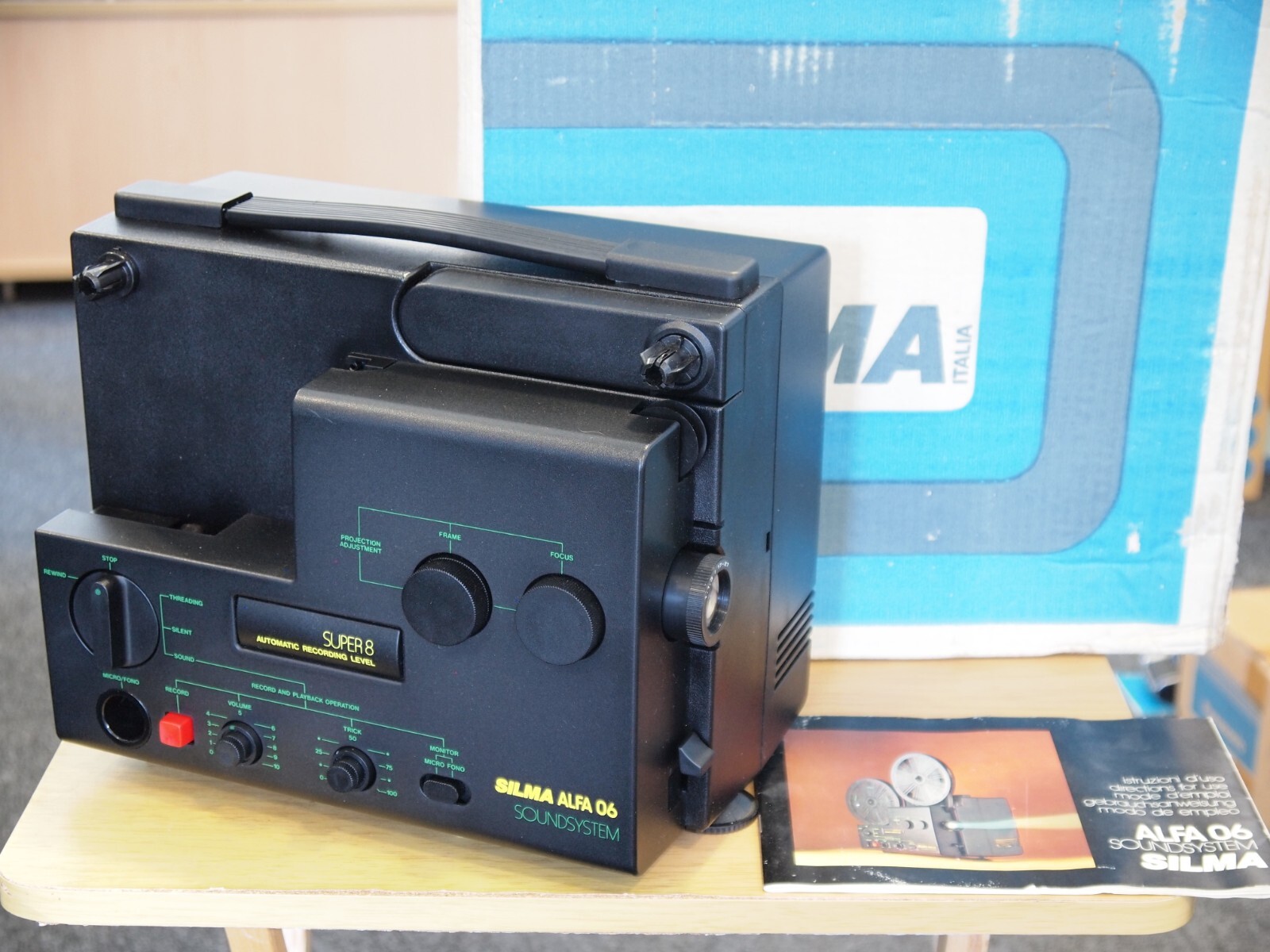 Silma Alfa 06 Soundsystem Super 8 Cine/Movie Projector U16787 | eBay UK