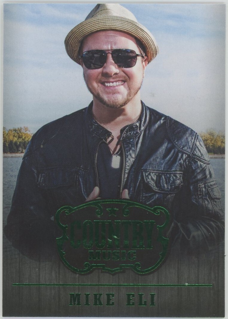 2014 Panini Country Music Mike Eli Green Parallel Eli Young Band #20 | eBay