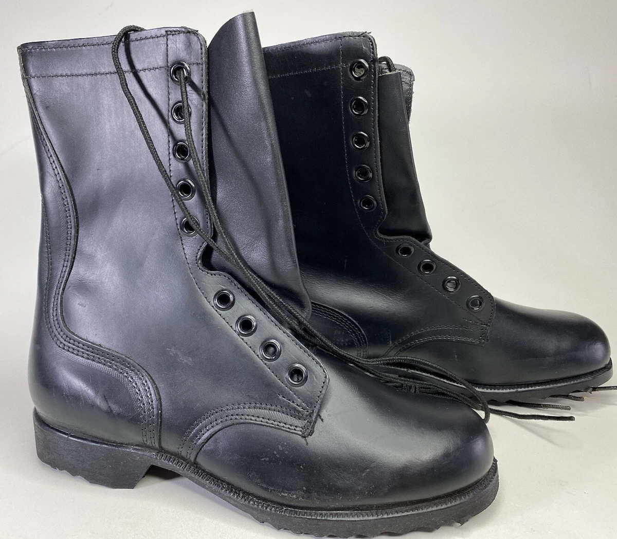 Black Army Boots