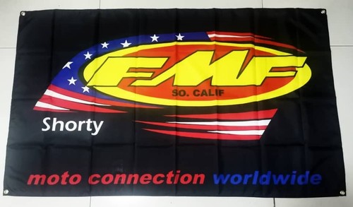 FMF flag 3x5ft motorcycle banner motocross poster - Picture 1 of 4