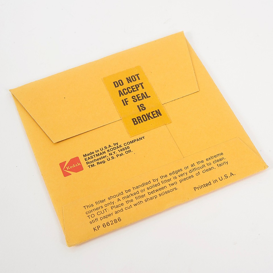 KODAK No.11 YELLOW/GREEN WRATTEN 7.5 cm 3" Square Gel Filter NEW For B ...