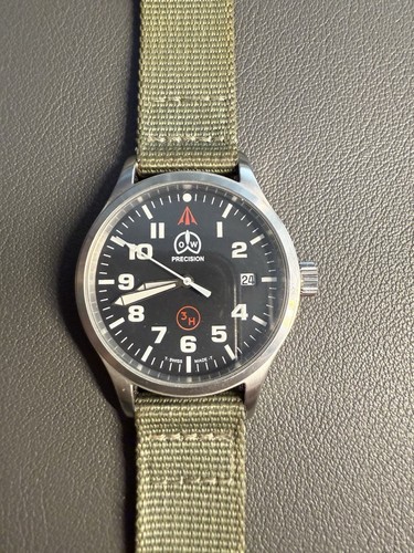Military Field Watch Ollech & Wajs Precision 3H “Broad Arrow” - Swiss ...