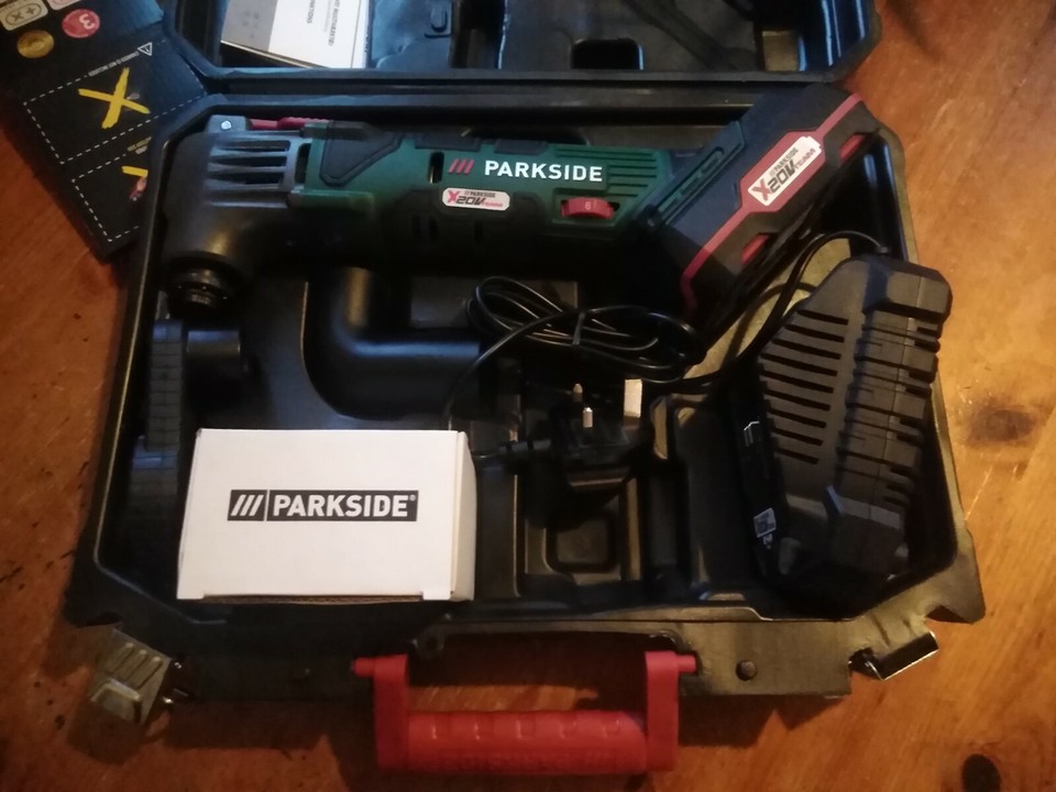 Parkside Cordless 20V Multi - Purpose Tool, Includes 2Ah Battery and ...
