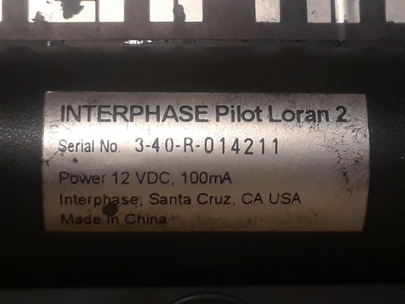INTERPHASE PILOT LORAN 2; Works Great | eBay