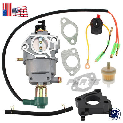 Carburetor w/solenoid for Honda EM5000SX EM7000IS EM6500GP EU6500I ...