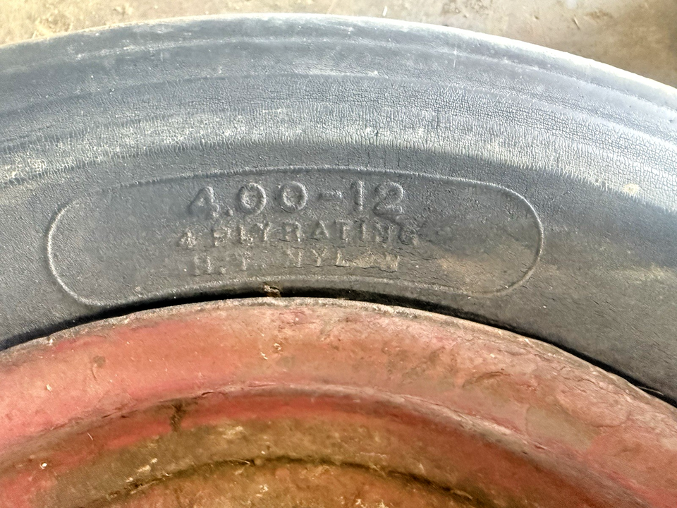 351074R91; Farmall Cub/Cub LoBoy Tractor Front Wheel & Tire | eBay