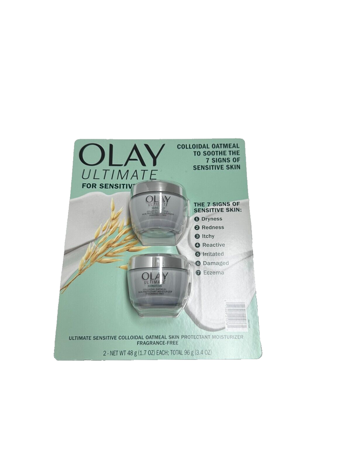 Olay Ultimate Soothing Face Moisturizer, Fragrance-Free, 1.7 Ounce ...