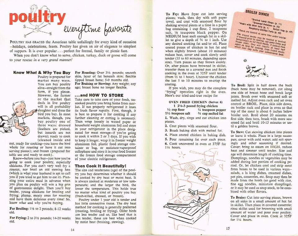 New Cook's Cookbook MCM Atomic Era Recipe Book Edison Electric GREAT ...