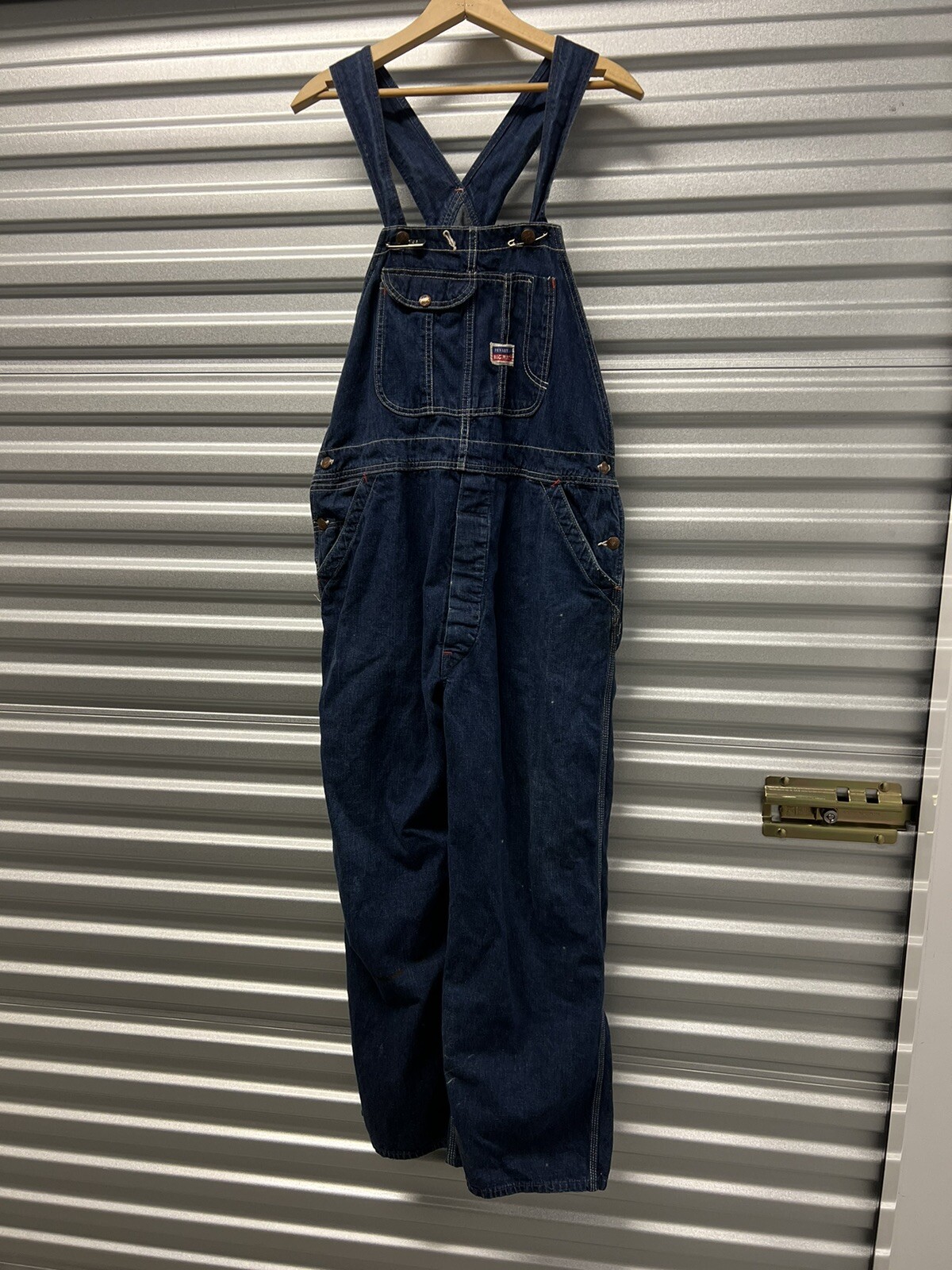1950’s Penneys Big Mac Sanforized Denim Overalls 40x32 - Gem