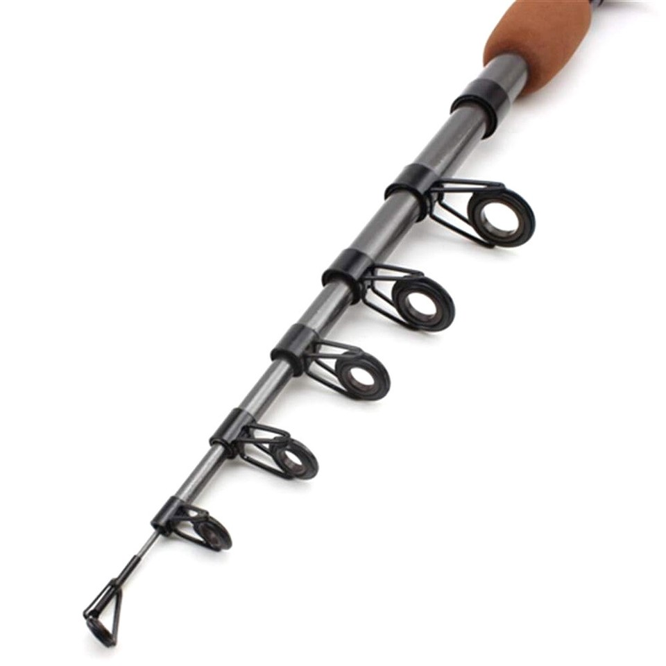 Adjustable Telescopic Fishing Rod Fishing Tackle Rotating Spinning ...
