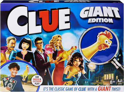 Giant Clue Classic Mystery Party Retro Board Game Board Game New! | eBay