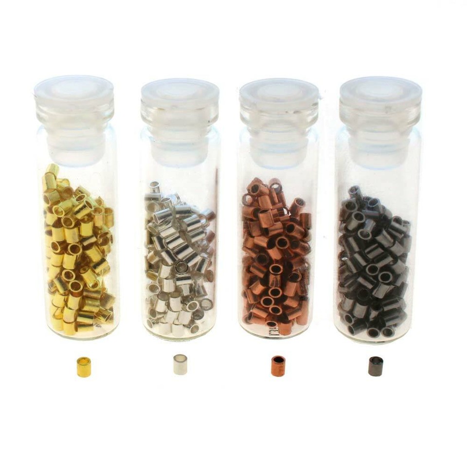 Beadsmith Crimp Tubes 1.5mm, Basic Elements by Beadsmith, 4 Color Variety Pack | eBay