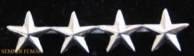 4 STAR GENERAL PIN US ARMY AIR CORPS US AIR FORCE STARS RANK INSIGNIA O ...