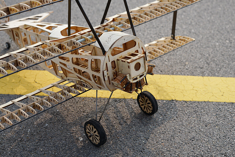 DIY Balsa Wood FOKKER DR1 Fixed Wing Model Kit Airplane Plane Kit | eBay