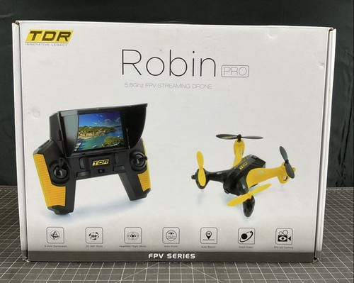 TDR Robin Pro WiFi FPV Streaming Red Drone - SEALED | eBay