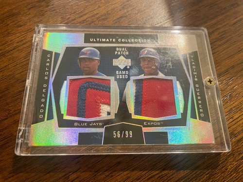 2003 Upper Deck Ultimate Carlos Delgado Vladimir Guerrero Patch /99 ...