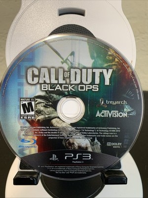 Call of Duty: Black Ops PS3 PlayStation 3 2010 Disc Only No Case Tested ...
