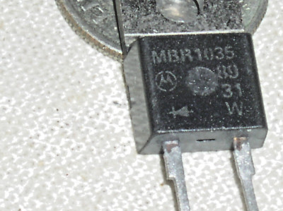 1 NOS MOTOROLA MBR1035 SCHOTTKY RECTIFIER DIODE 10A 10 A AMP 35V 35 V ...