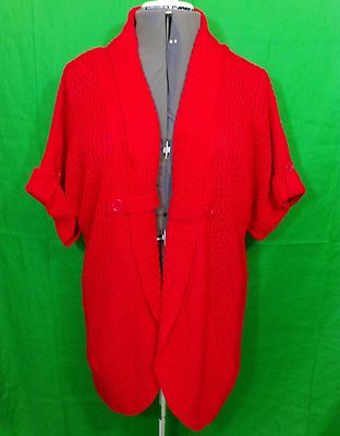 Women's Jennifer Lauren Plus Red Sweater Size 2X Plus Size | eBay