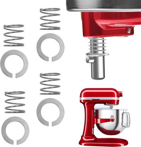 4 PCS Stainless Steel Spring And Washer Fit For Kitchenaid Stand Mixer ...